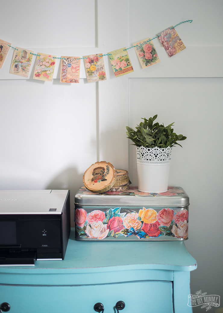DIY Floral Home Decor Ideas You Can Make with a Printer - Cozy DIY Home