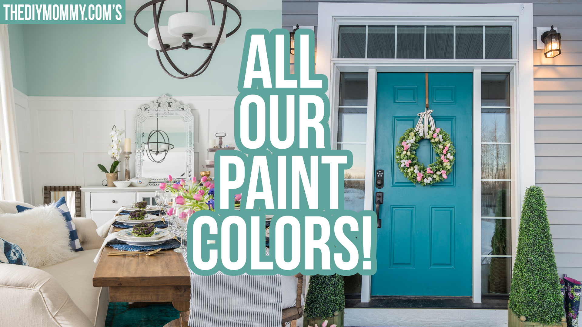 Our DIY House: Modern Farmhouse Paint Colours - Cozy DIY Home