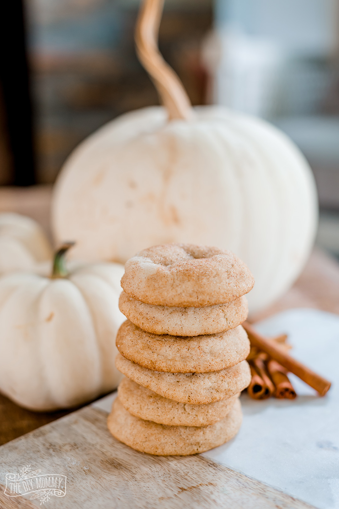 Fall Cookie Recipe: Pumpkin Spice Snickerdoodles - Cozy DIY Home