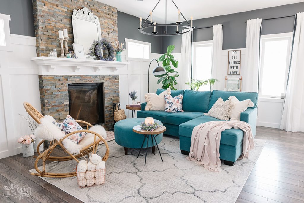 Simple & Calm Spring Home Tour - Cozy DIY Home