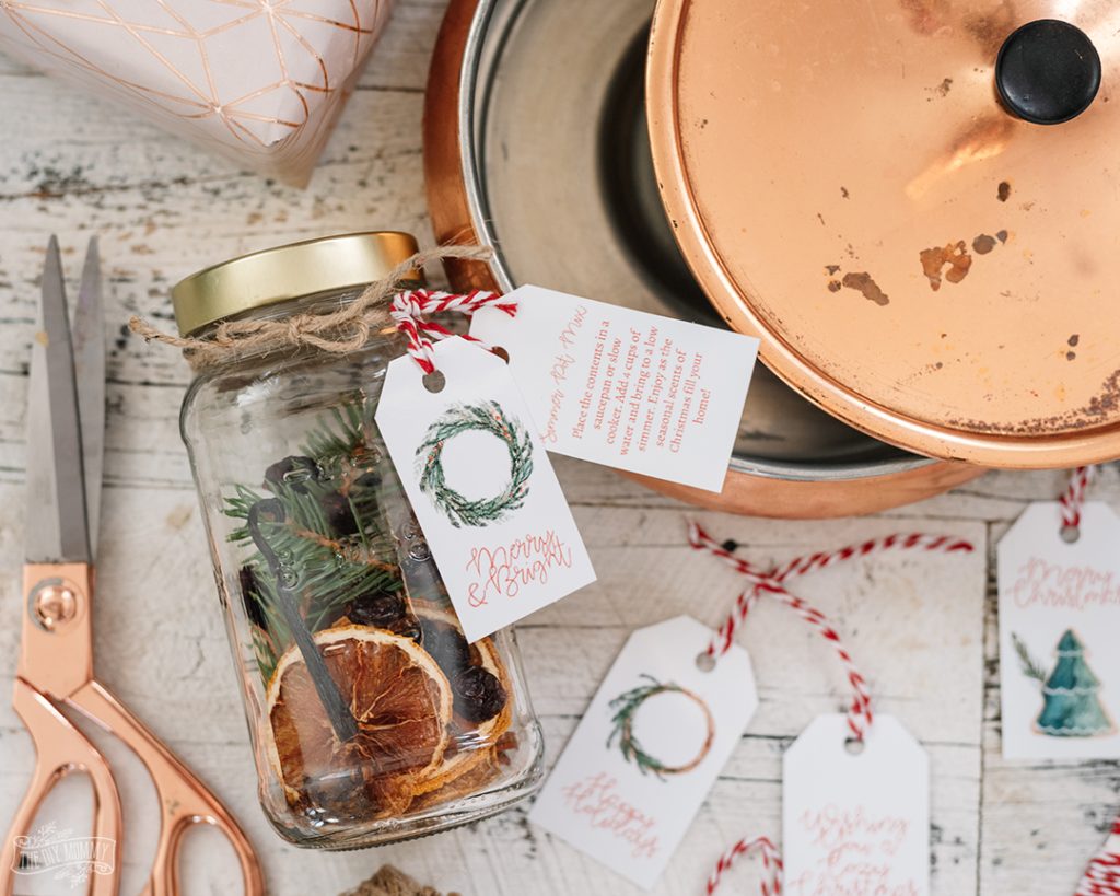 Christmas Simmer Pot Printable: DIY Gift Idea - Cozy DIY Home