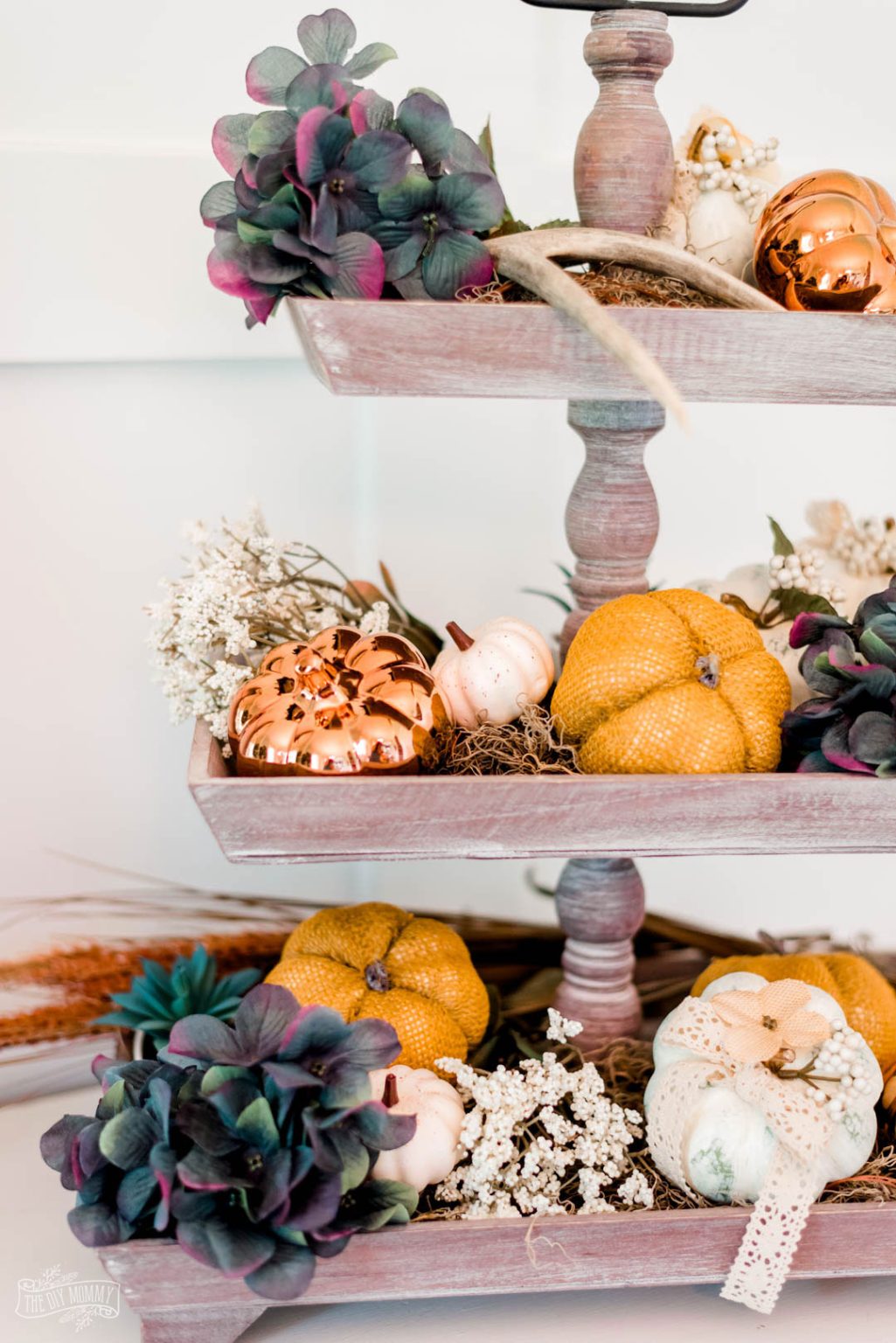 DIY Boho Chic Pumpkin Decor from Dollar Store Pumpkins - Cozy DIY Home