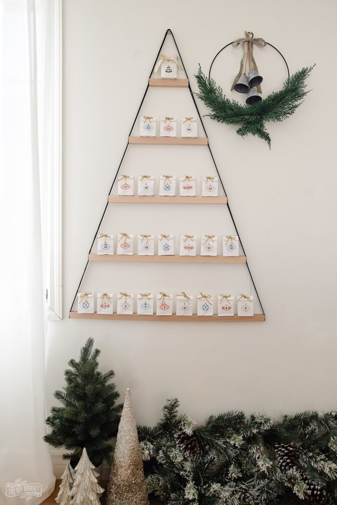 Create an Easy DIY Advent Calendar - with crystals inside! - Cozy DIY Home