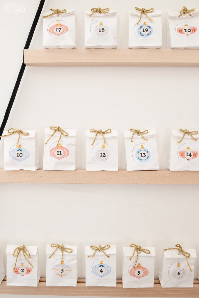 Create an Easy DIY Advent Calendar - with crystals inside! - Cozy DIY Home