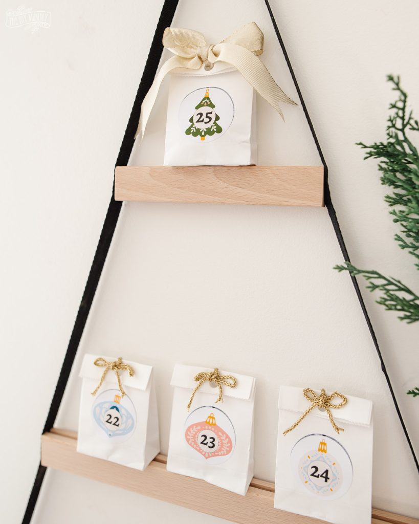 Create an Easy DIY Advent Calendar - with crystals inside! - Cozy DIY Home