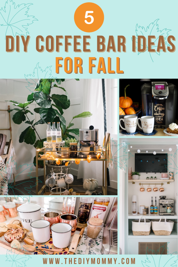 5 DIY Coffee Bar Ideas For Fall (Plus some DIY coffee recipes and ...