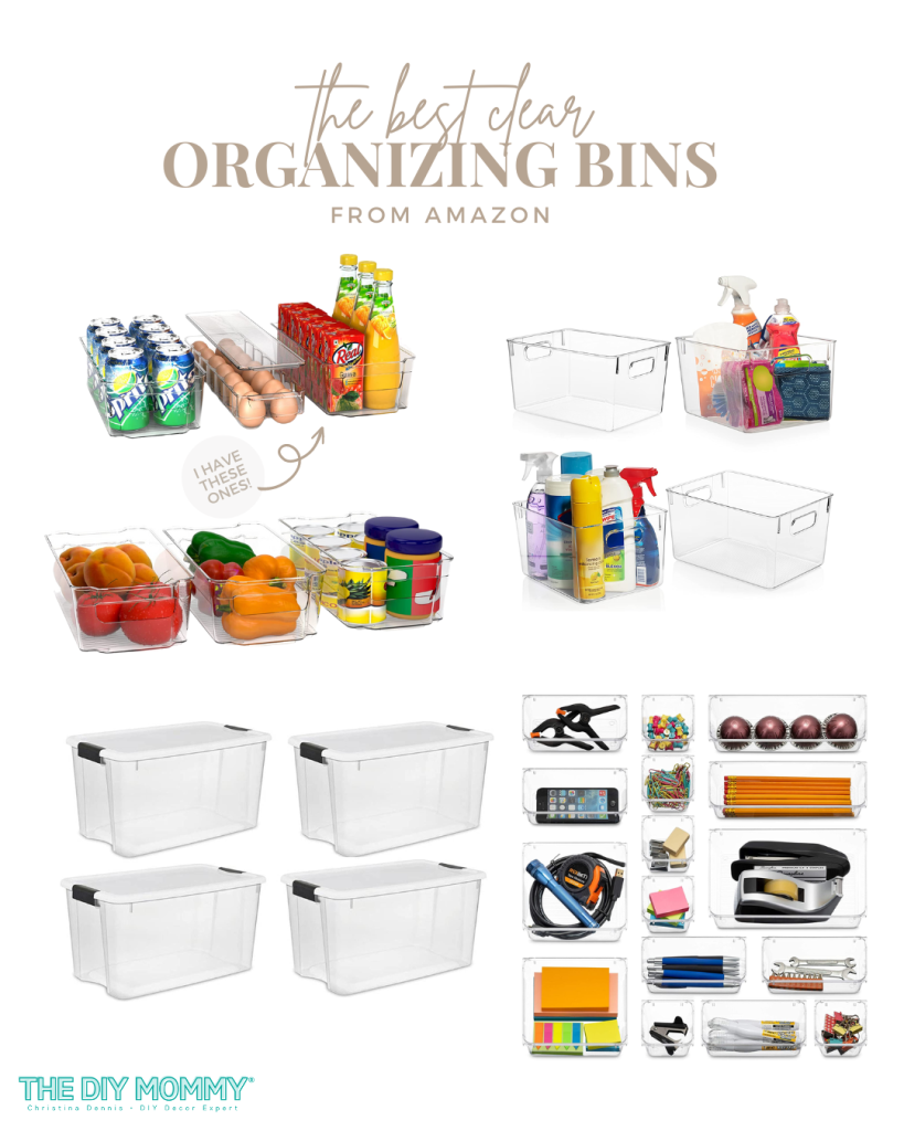 The Best Clear Organizing Bins of 2026 - Cozy DIY Home