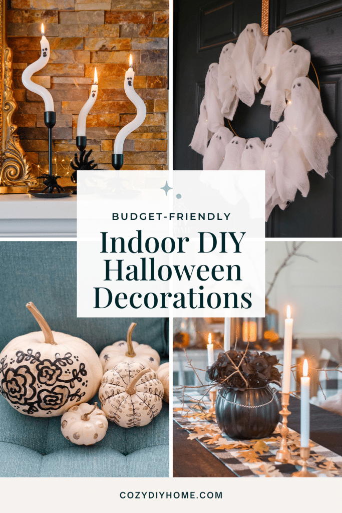 Budget-Friendly Indoor DIY Halloween Decorations - Cozy DIY Home