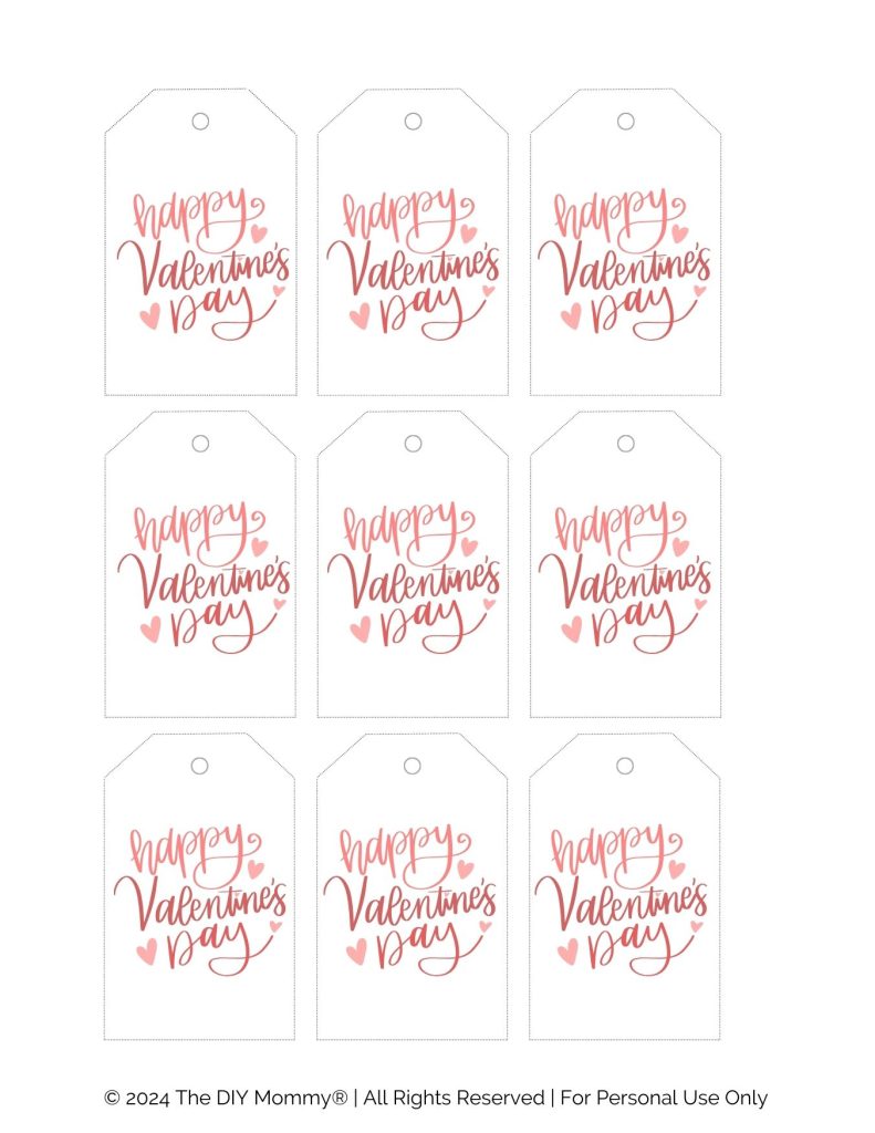 DIY Valentines Sock Cupcake Gift with Free Printable Gift Tags - Cozy ...