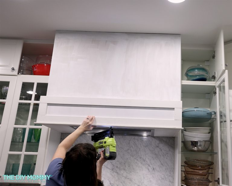 How to Build a Beautiful Custom DIY Kitchen Hood Cover - Cozy DIY Home