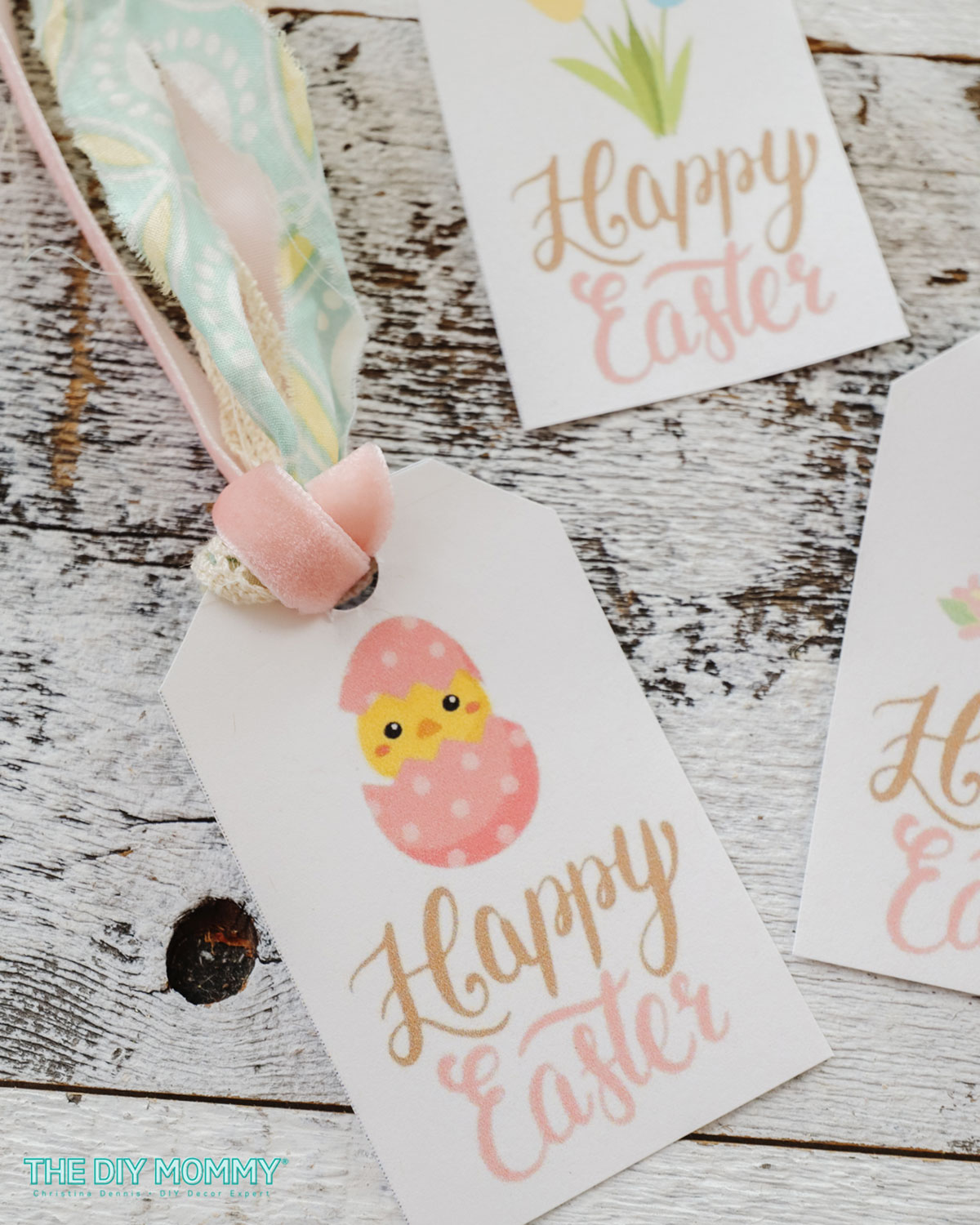 Cute & Free Printable Easter Gift Tags to Download - Cozy DIY Home