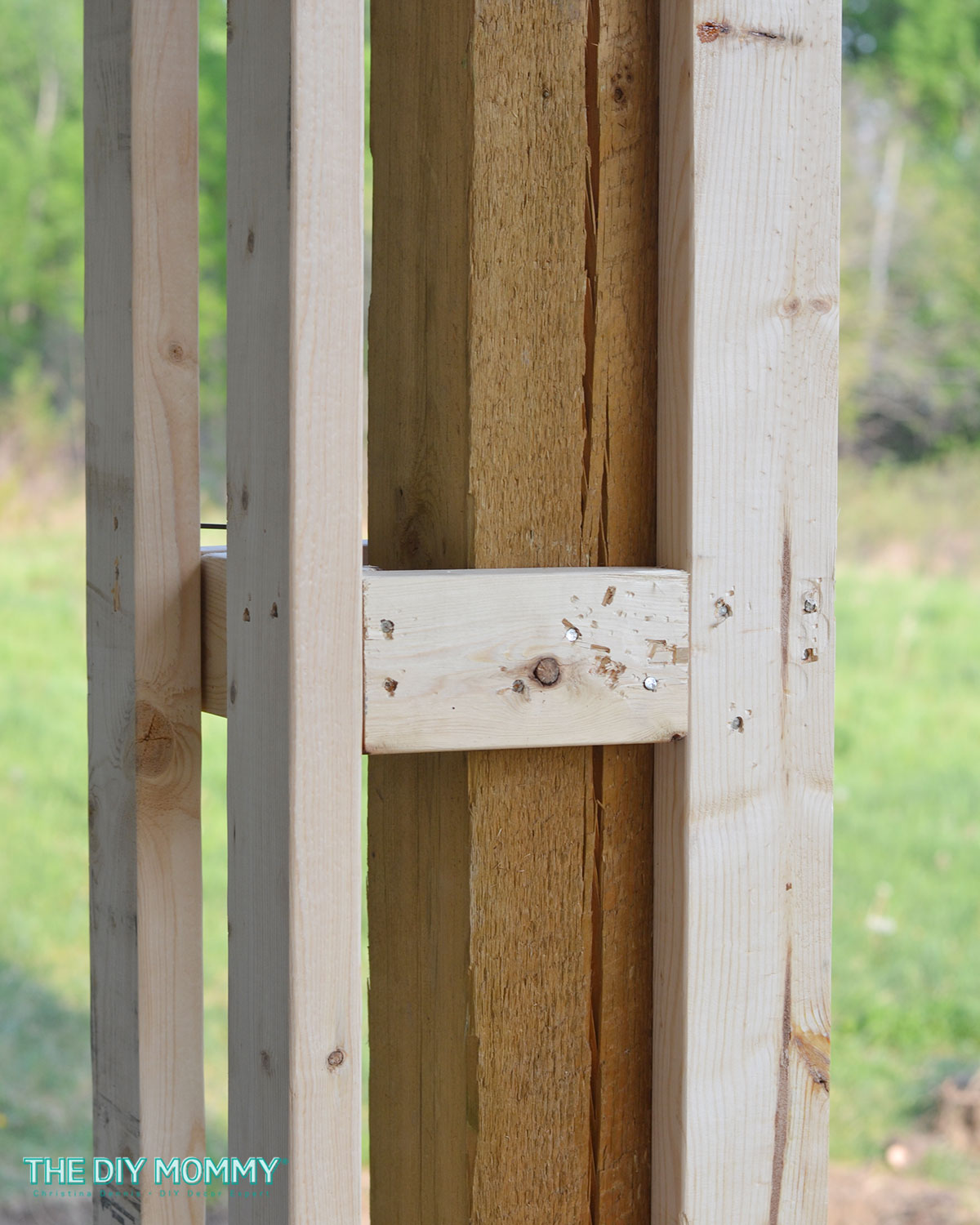 How to Build DIY Porch Posts (Wrapped Wood Columns) - Cozy DIY Home